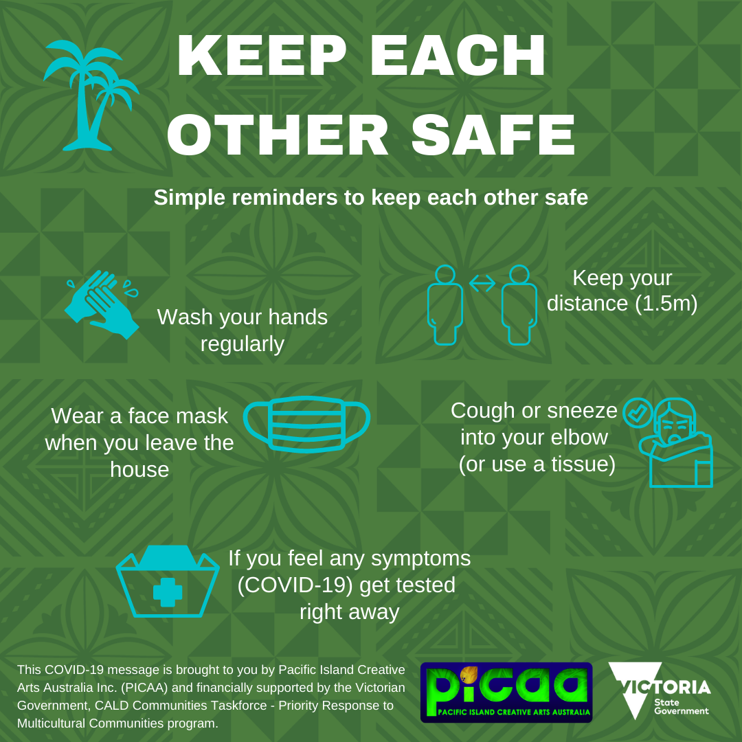 Keep Each Other Safe – Pacific Island Creative Arts Australia Inc.